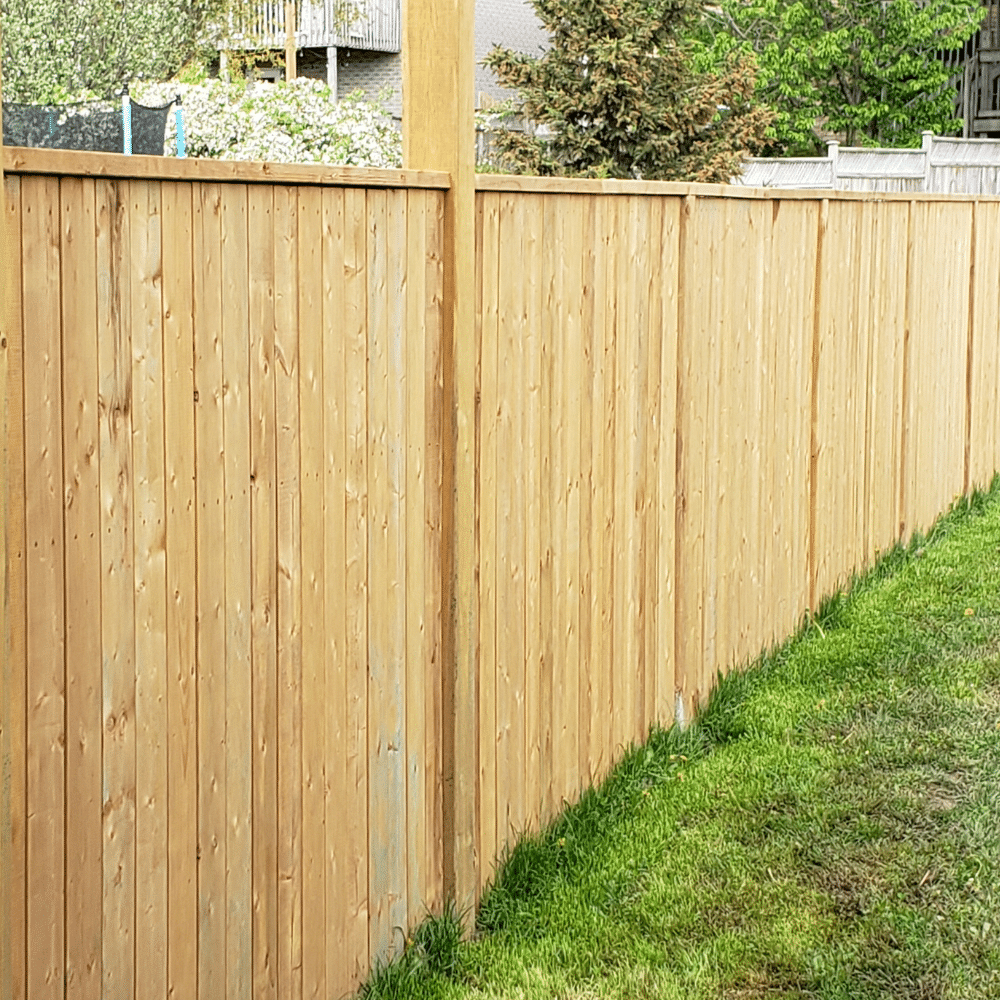Wood Fence Installation